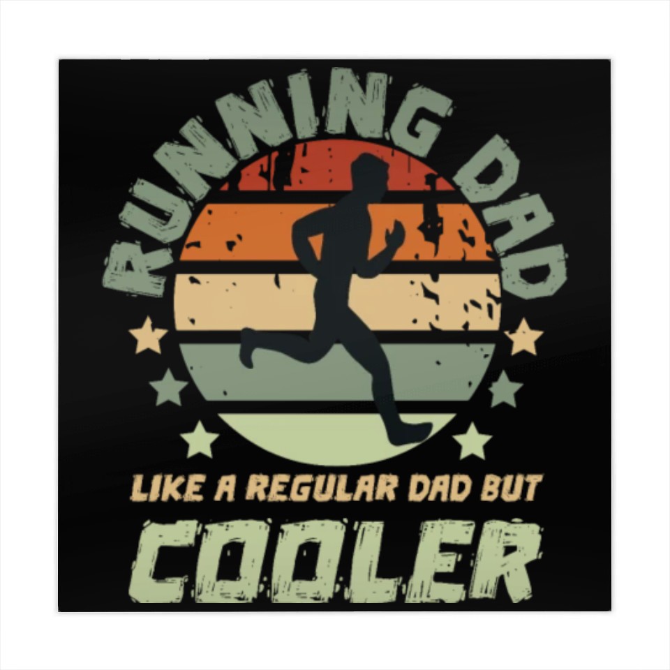 Funny Running Dad Like A Regular Dad Mahjong Mats | ID 79503139 by ...