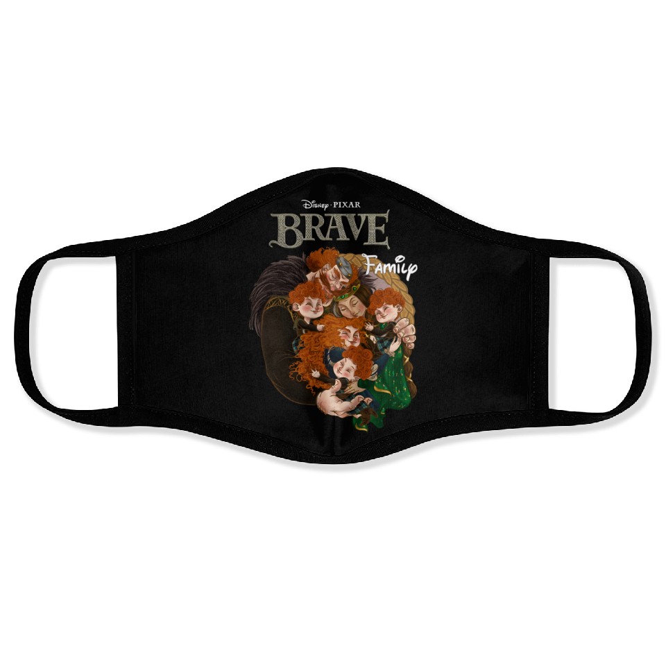 Disney Brave Family Face Masks, Brave Face Masks, Merida Princess ...