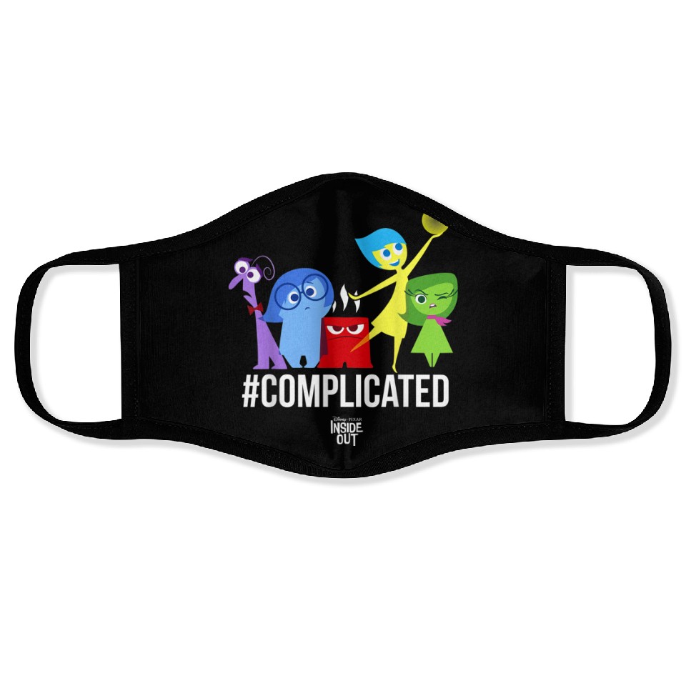Disney Inside Out Complicated Emotions Graphic Face Masks | ID 20715248 ...