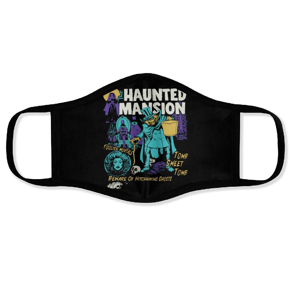 Vintage Retro The Haunted Mansion s Halloween Disney Spooky Month ...