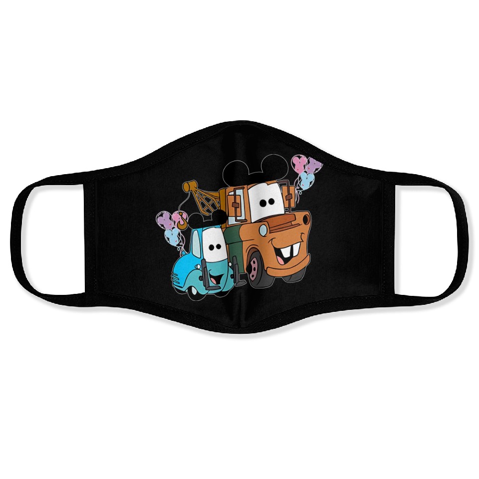 Cars Face Masks, Disney Cars, Double Trouble Face Masks, Disney Mickey ...