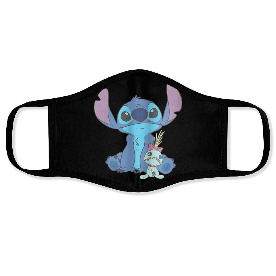Womens disneys Lilo Stitch Cute Stitch And Scrump Chest Portrait gifts ...