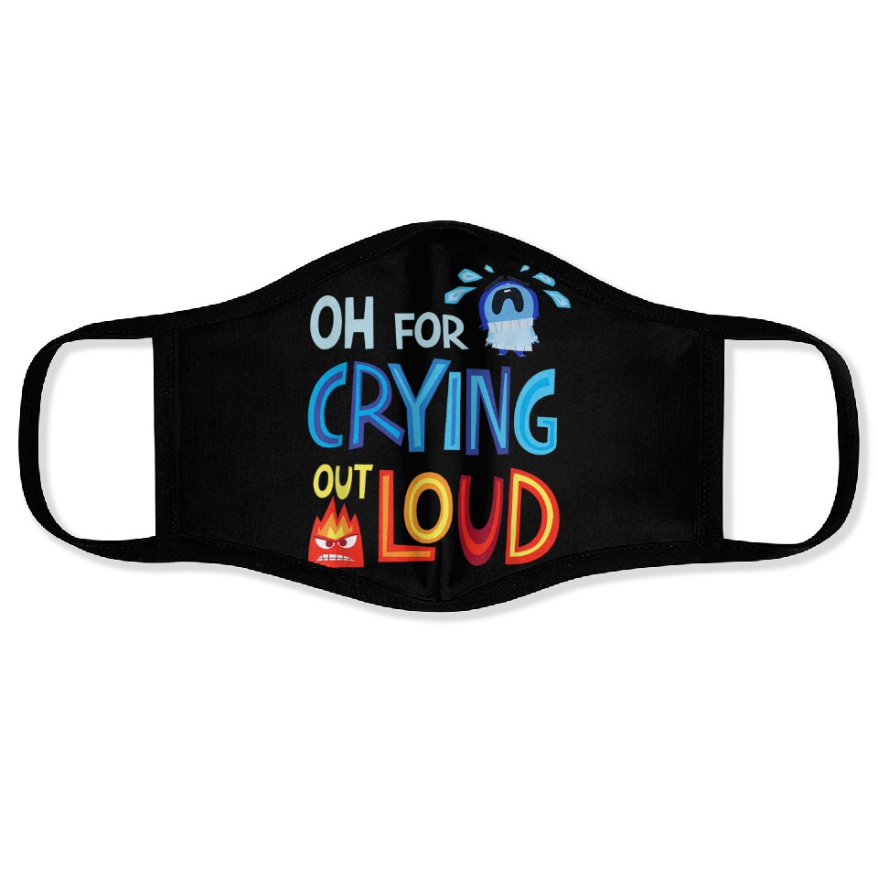 Disney Pixars Inside Out 2 Sadness Anger Crying Out Loud Gifts Face ...