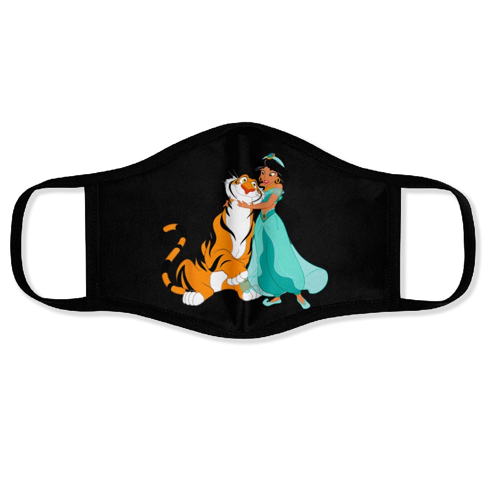 Disney Aladdin Princess Jasmine and Rajah Friends Face Masks | ID ...