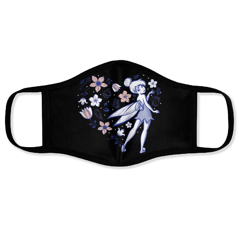 Disneys Tinker Bell Storybook Heart Blue Face Masks | ID 20847301 by ...