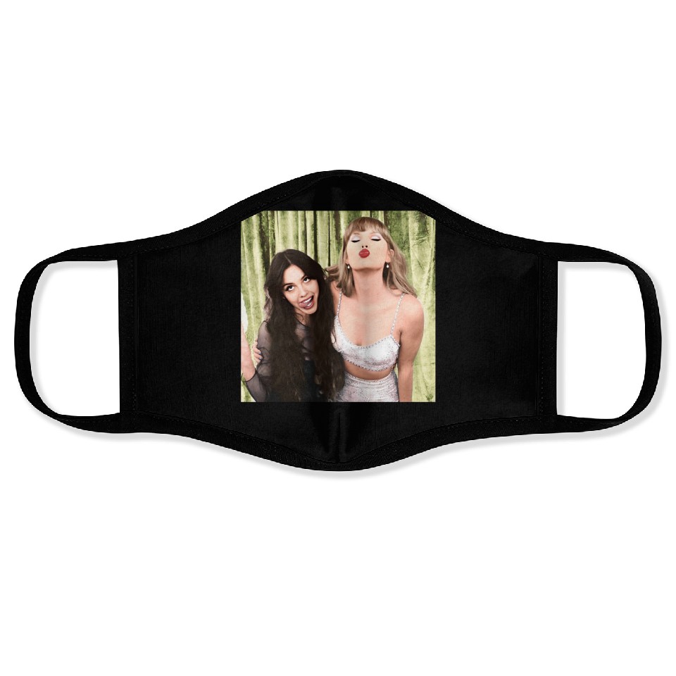 Kids Olivia Rodrigo and Taylor Signature Face Masks Funny Face Masks ...