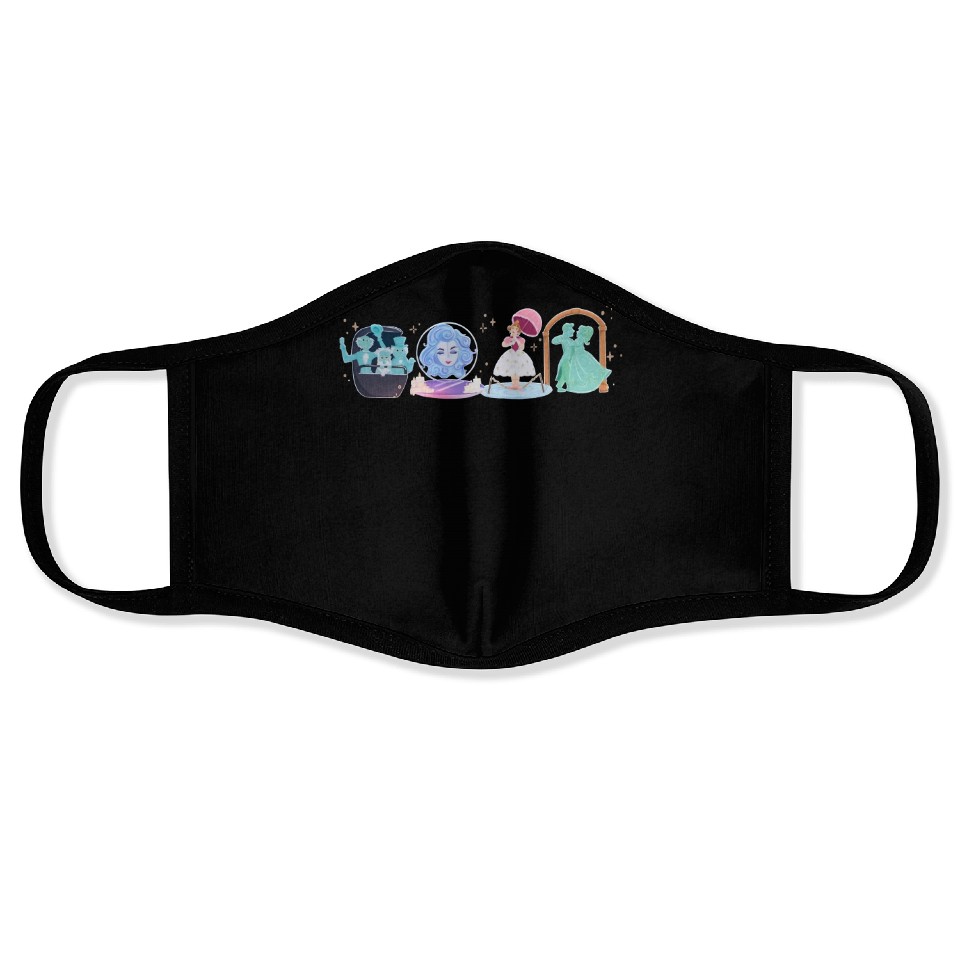 Haunted Mansion Face Masks, Disneyland Haunted Mansion Face Masks | ID ...