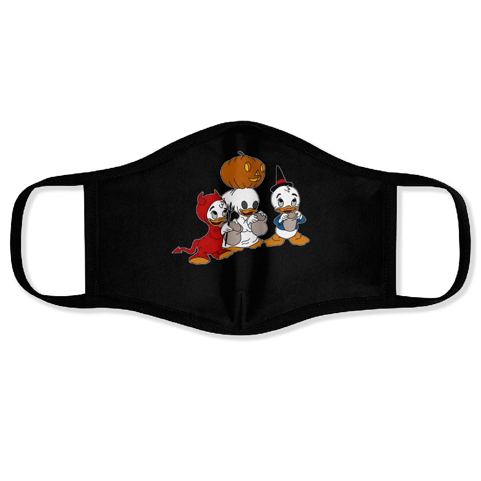 Disney Huey, Dewey, Louie Halloween Face Masks, Disney Trick or Treat ...