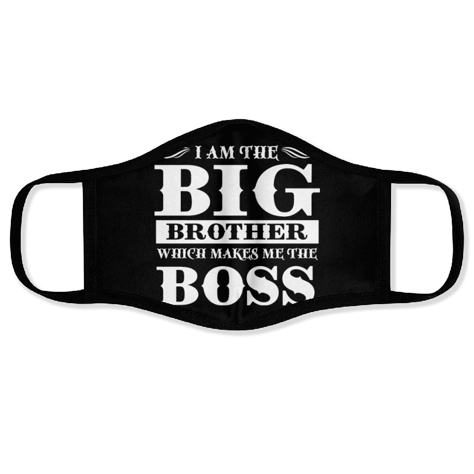 Big Brother Boss Face Masks | ID 64012940 by Camila Fernandes | Printblur