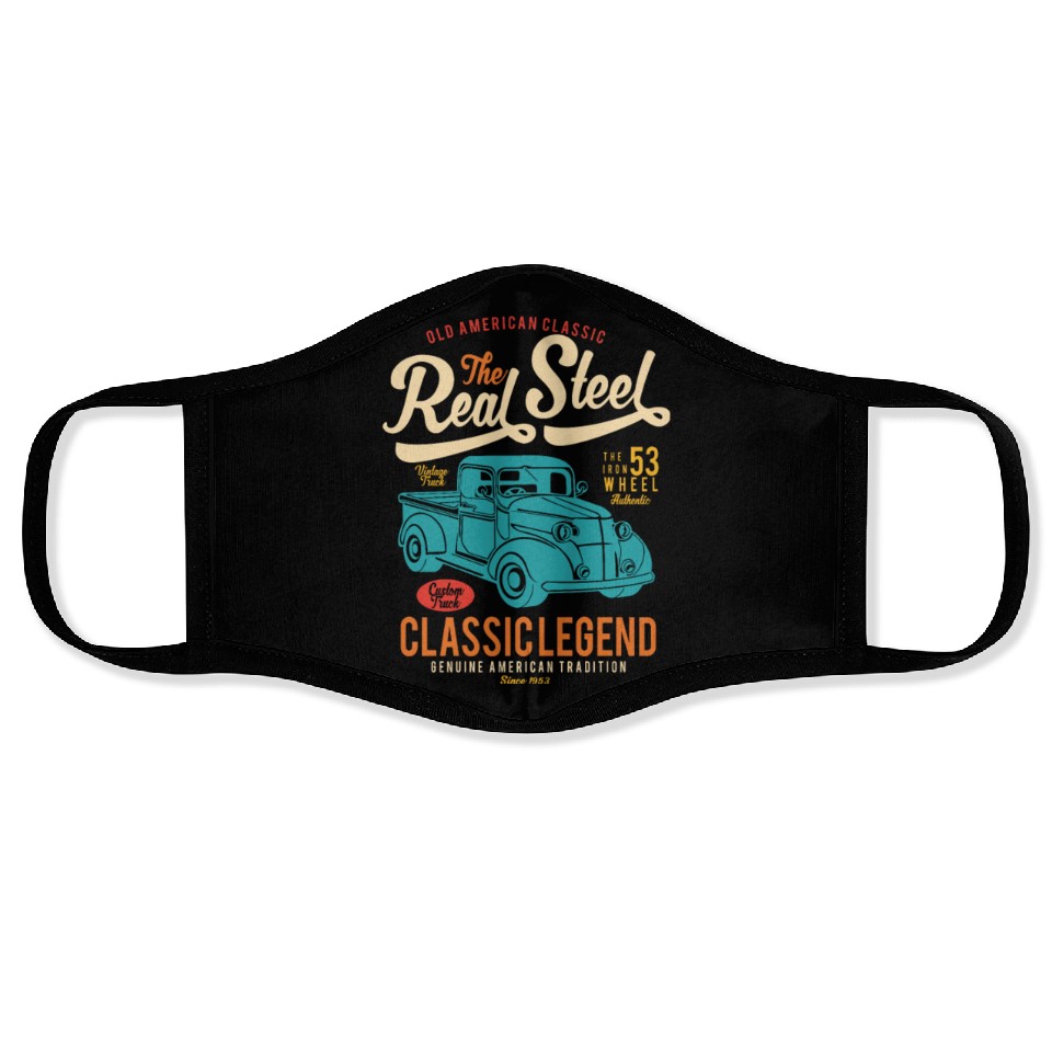 Old American Classic The Real Steel The Iron 53 Wh Face Masks | ID ...