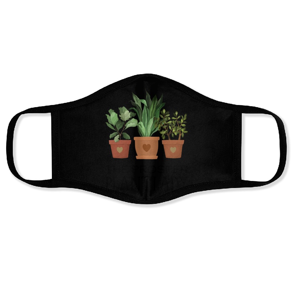 The Prosper Plant Lady Indoor Plants Face Masks | ID 45771874 by Camila ...