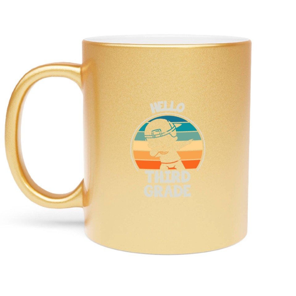 Third Grade Back to School Teacher Metallic Mugs | ID 114821538 by ...