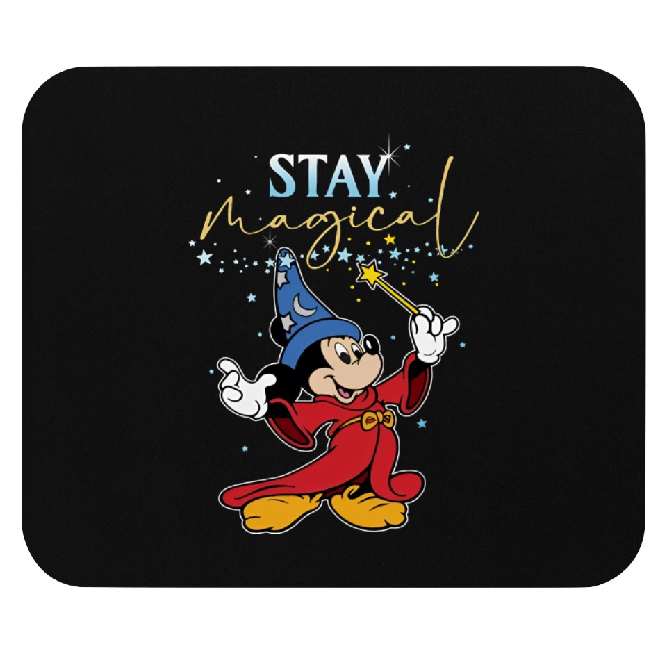 Disney Fantasia Sorcerer Mickey Stay Magical Mouse Pads, Fantasmic ...