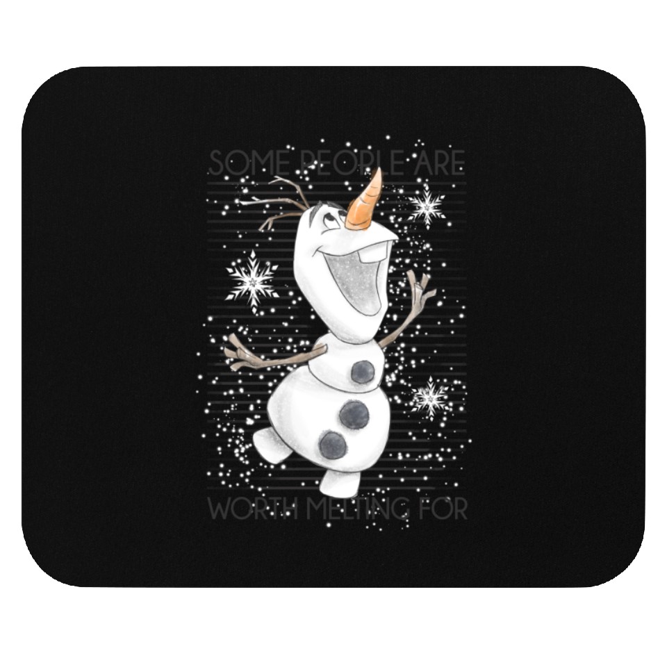 Disney Frozen Olaf Some People Are Worth Melting Mouse Pads | ID ...