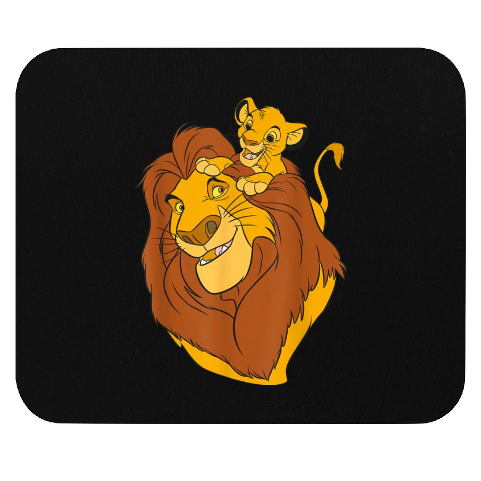 Disney The Lion King Simba And Mufasa Father And Son Mouse Pads | ID ...