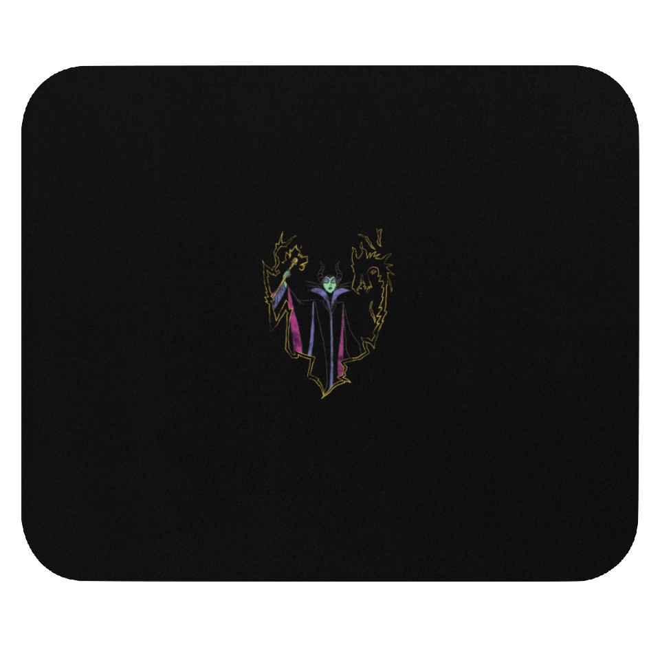 Disney Maleficent Line Art Portrait Mouse Pads | ID 20854290 by Chris ...