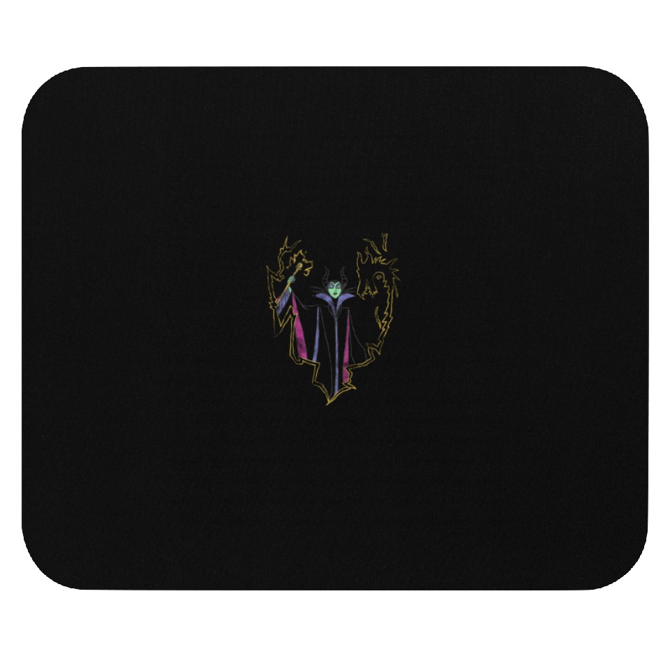 Disney Maleficent Line Art Portrait Mouse Pads | ID 20924608 by Elias ...