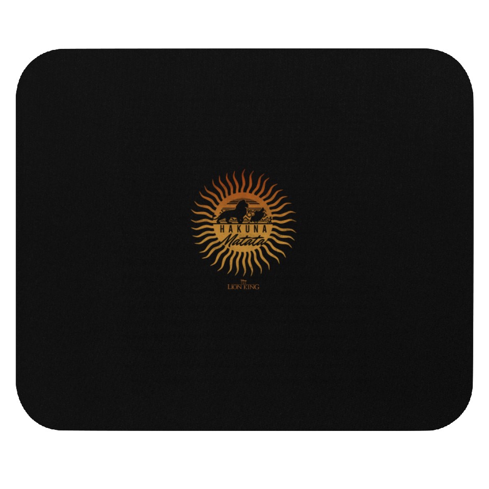 Disney The Lion King Sun Rays Gradient Hakuna Matata 9297 Mouse Pads ...