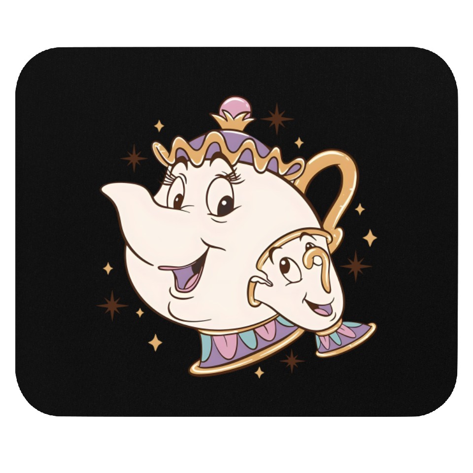 Disney Beauty and the Beast Chip And Mrs. Potts Mouse Pads | ID ...