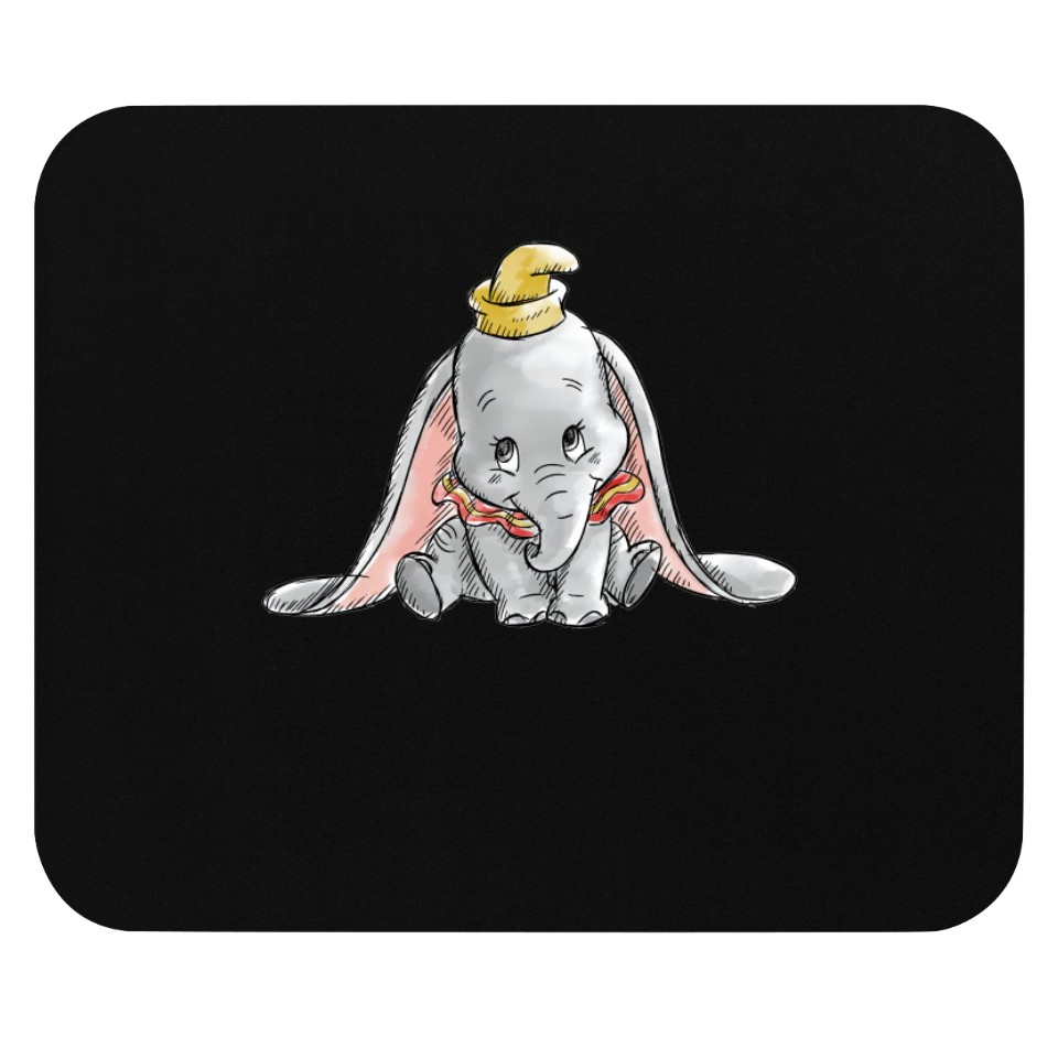 Disney Classic Dumbo Baby Elephant Portrait, Disney Elephant Mouse Pads ...