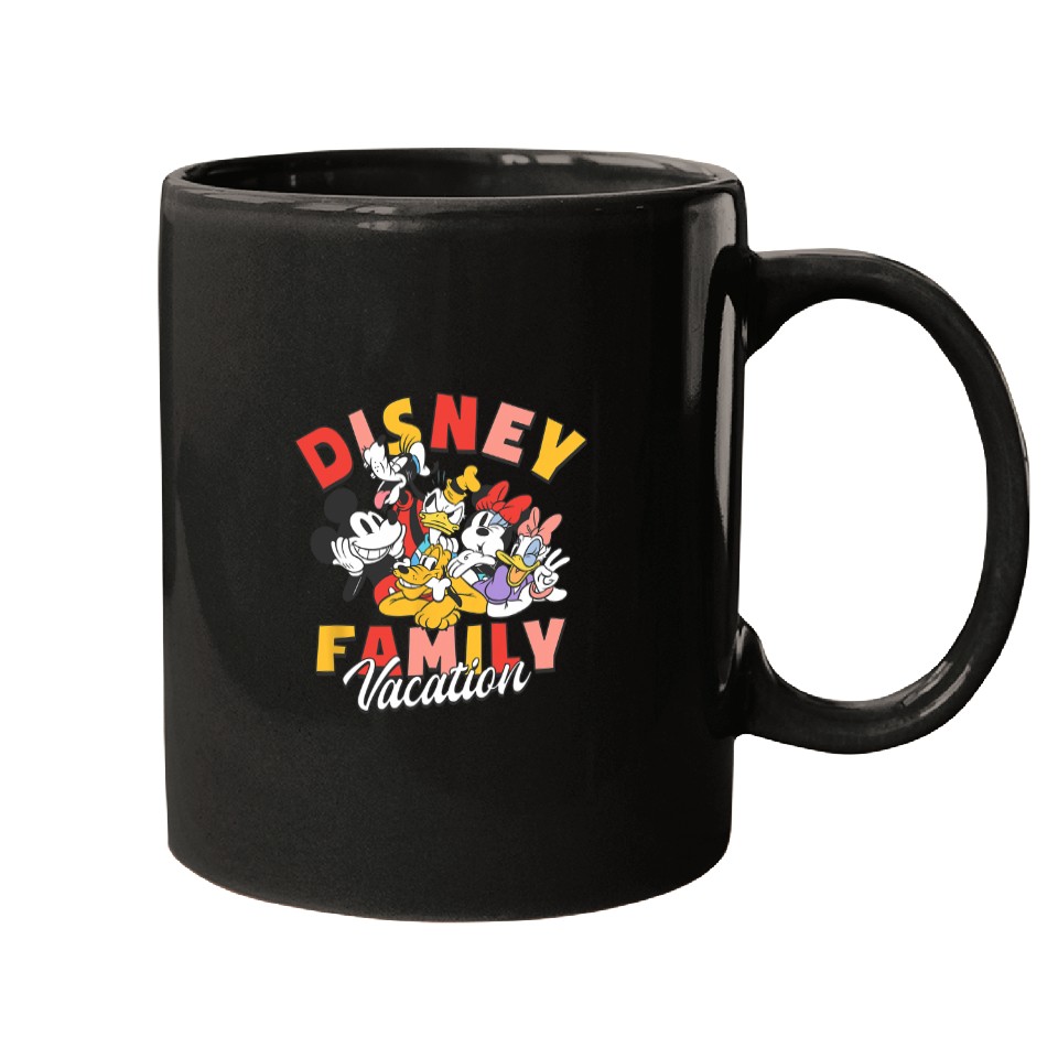 Disney Mickey And Friends Disney Family Vacation Chest Logo Mugs | ID ...