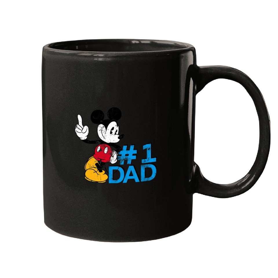 Disney Mickey Mouse Father's Day 1 Dad Mugs | ID 21077707 by -wayn- a ...
