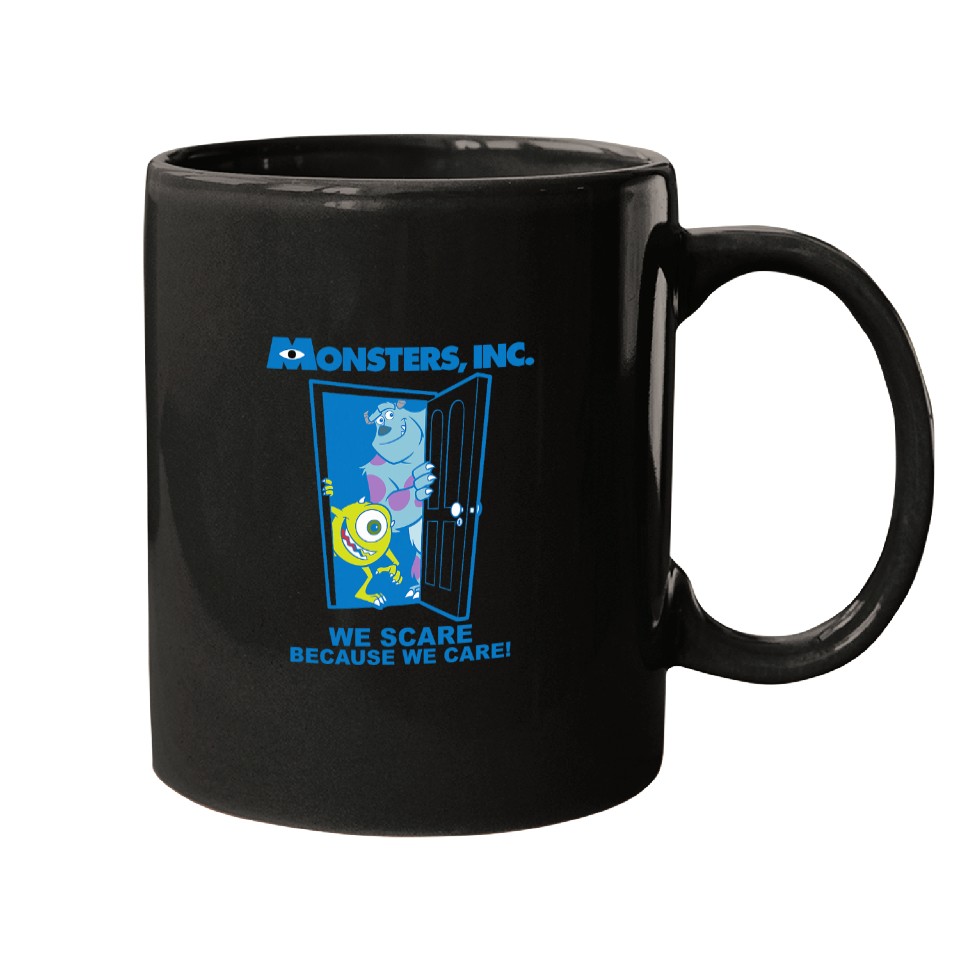 Disney Pixars Monsters Inc. We Scare Because We Care Mugs | ID 21097815 ...