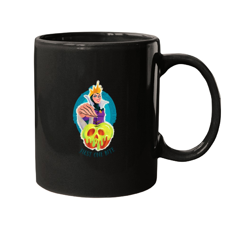 Disney Villains Just One Bite Evil Queen Big Chest Portrait Mugs | ID ...