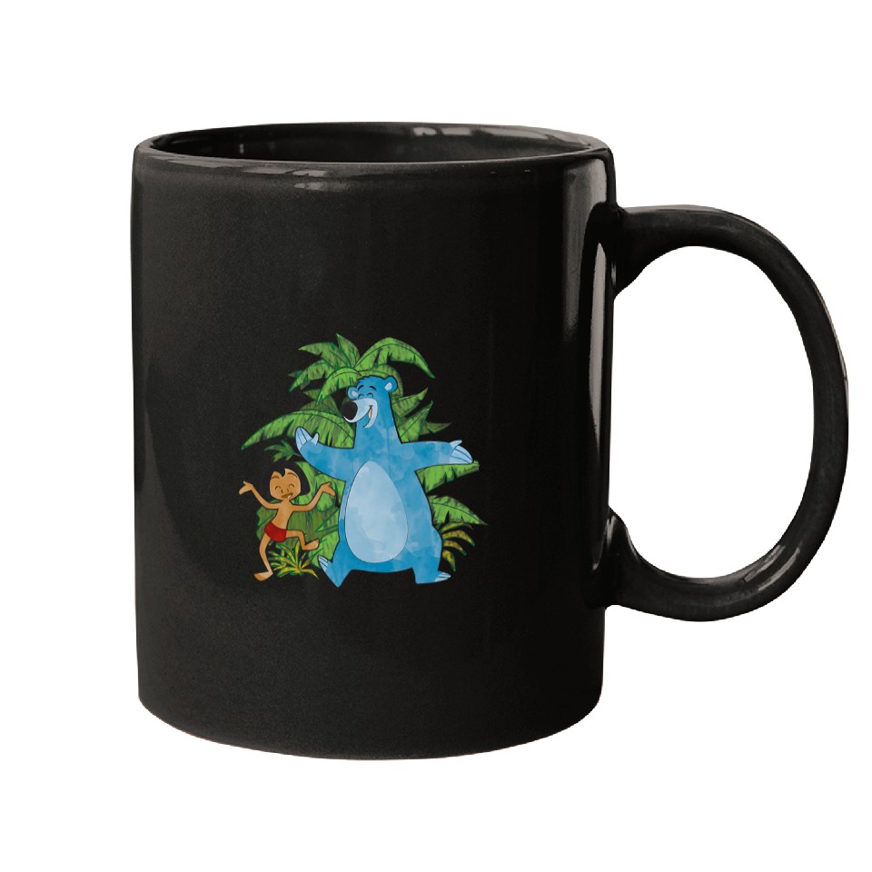 Disney The Jungle Book Mowgli & Baloo Doodle Boogie Mugs | ID 21793287 ...