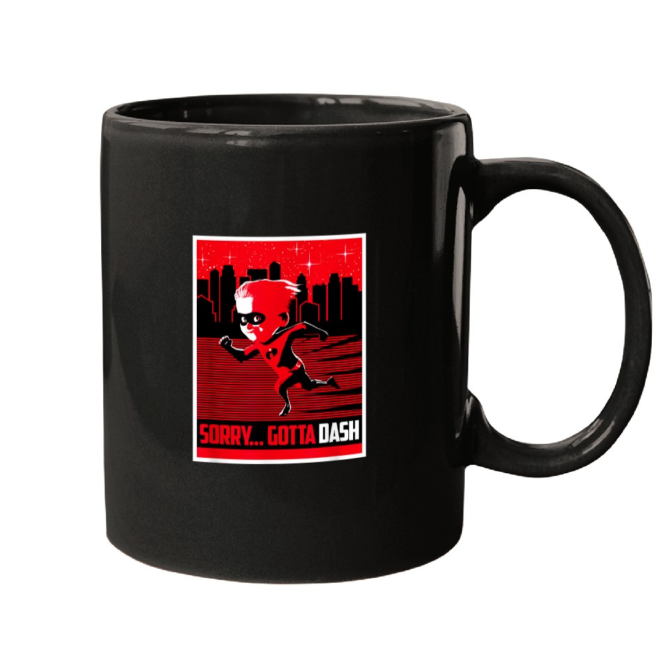 Disney Pixar The Incredibles Dash Sideways Gotta Dash Mugs | ID ...