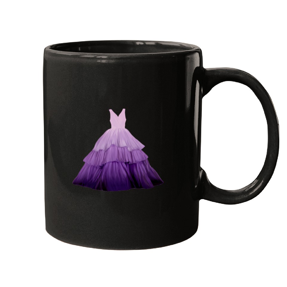 Speak Now Dress - Eras Tour - Purple Cupcake Dress Mugs | ID 23979059 ...