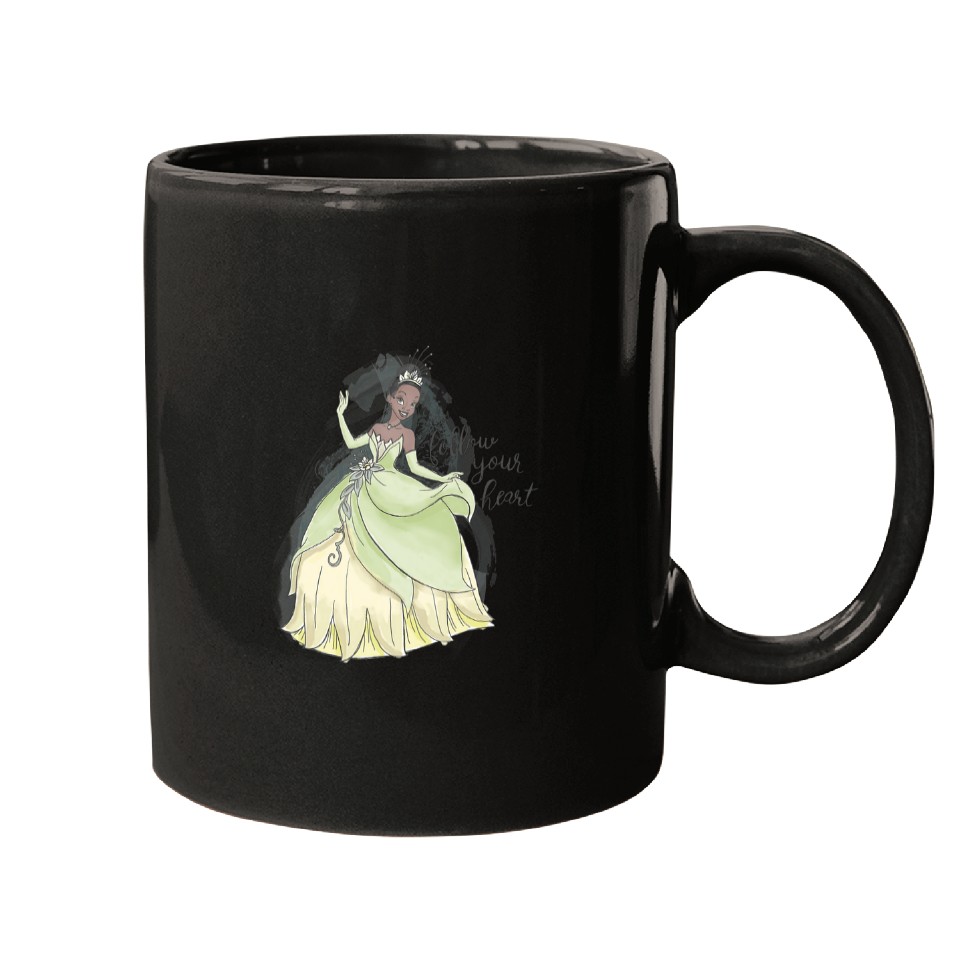 Disney The Princess And The Frog Tiana Follow Your Heart Mugs | ID ...