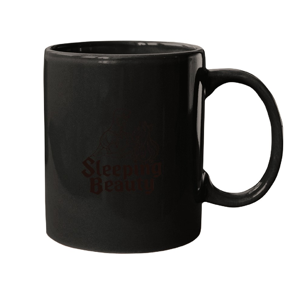 Disney Sleeping Beauty Aurora And Prince Phillip Outline Mugs | ID ...