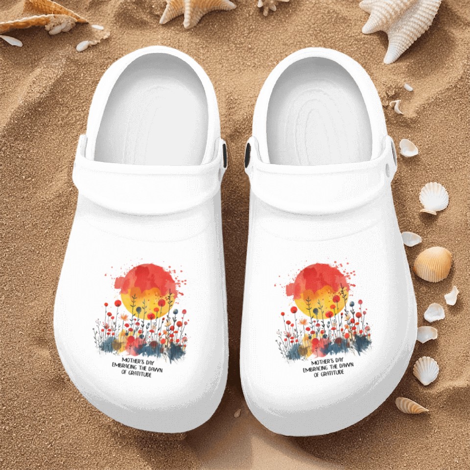 Mother s Day Embracing the Dawn of Gratitude Nurse Clogs | ID 55799032 ...