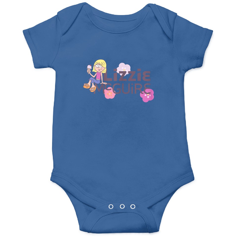 Disney Lizzy Mcguire Iconic Classic Lizzie Big Chest Logo V2 Onesies ...
