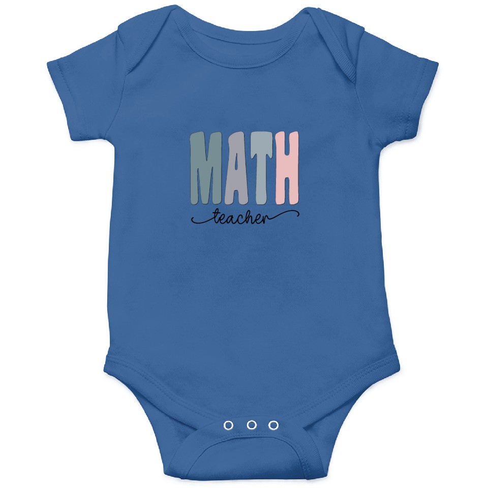 Math Teacher Gift Matching Teacher Squad Onesies | ID 60276767 by ...