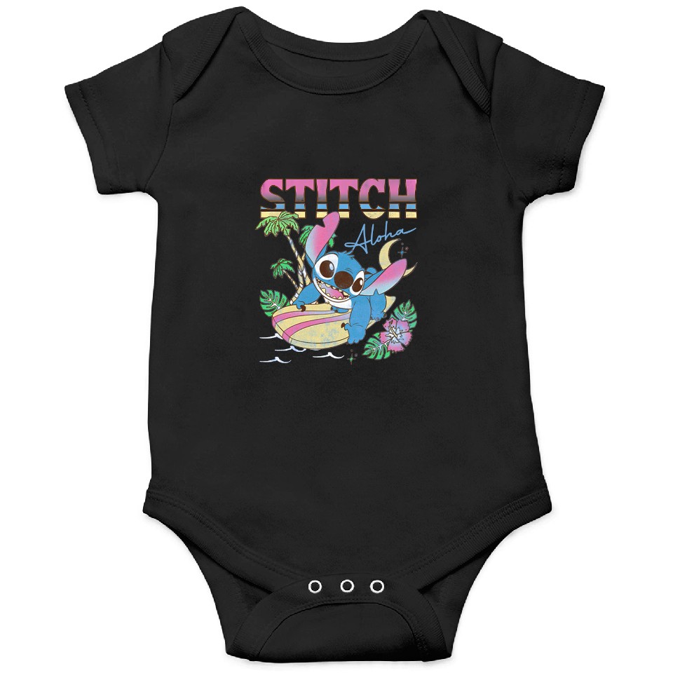 Disney Stitch Onesies, Stitch Aloha Onesies, Stitch Hawaii Onesies ...