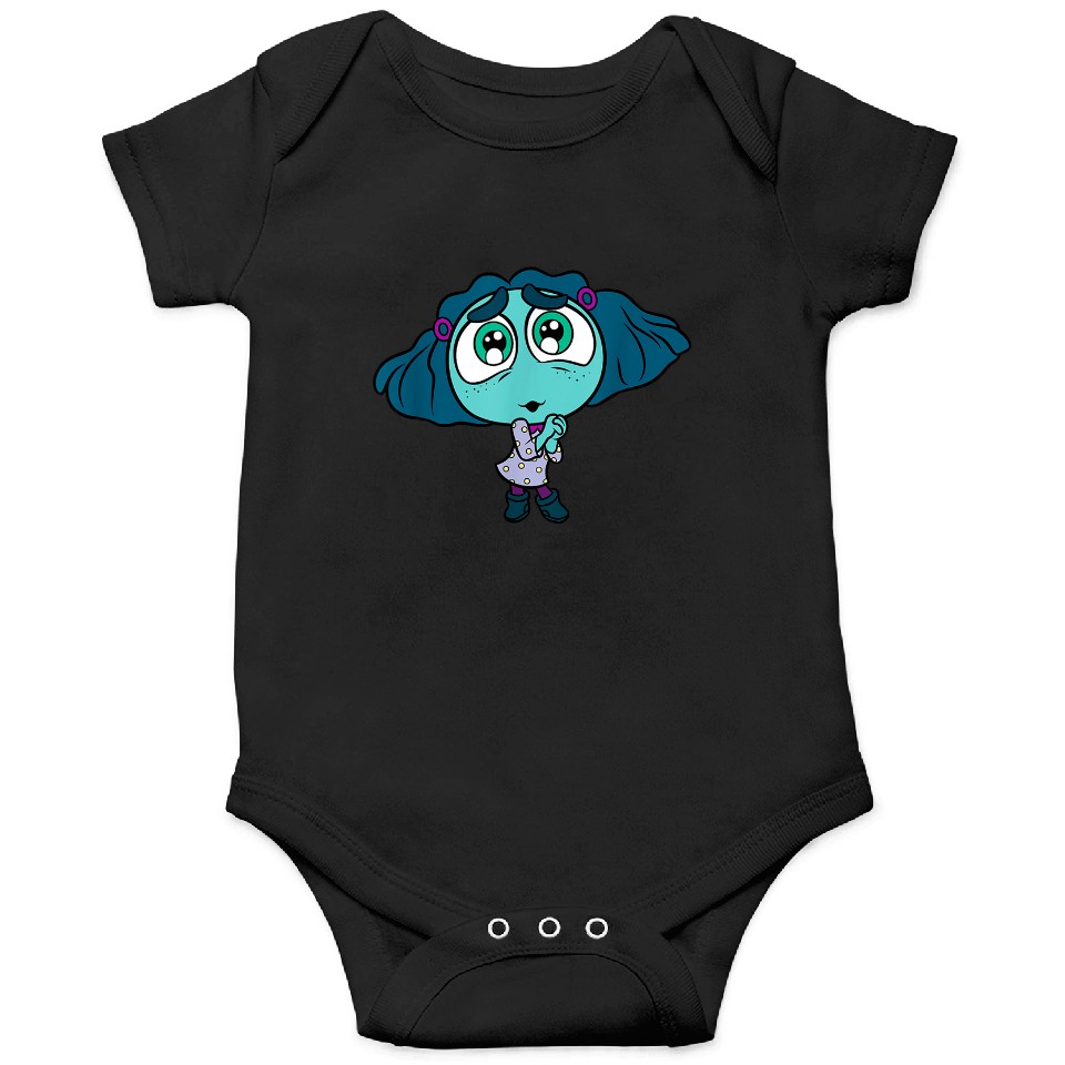 Disneyss Pixars Inside Out 2 Little Cute Envy Big Eyes Portrait Onesies ...