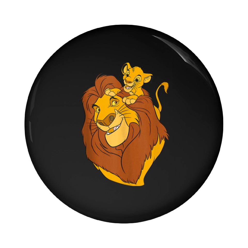Disney The Lion King Simba and Mufasa Father and Son 3524 Pin Buttons ...