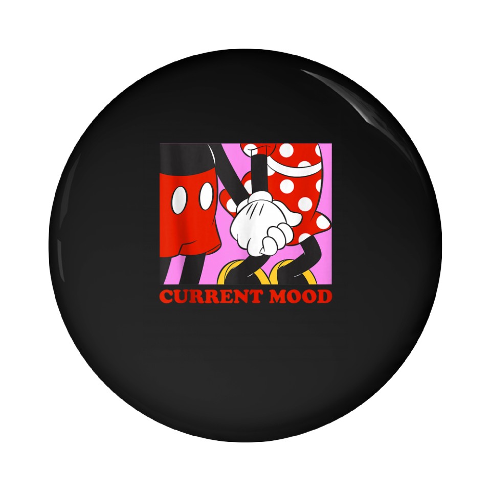 Disney Mickey And Friends Mickey Minnie Current Mood 2739 Pin Buttons ...