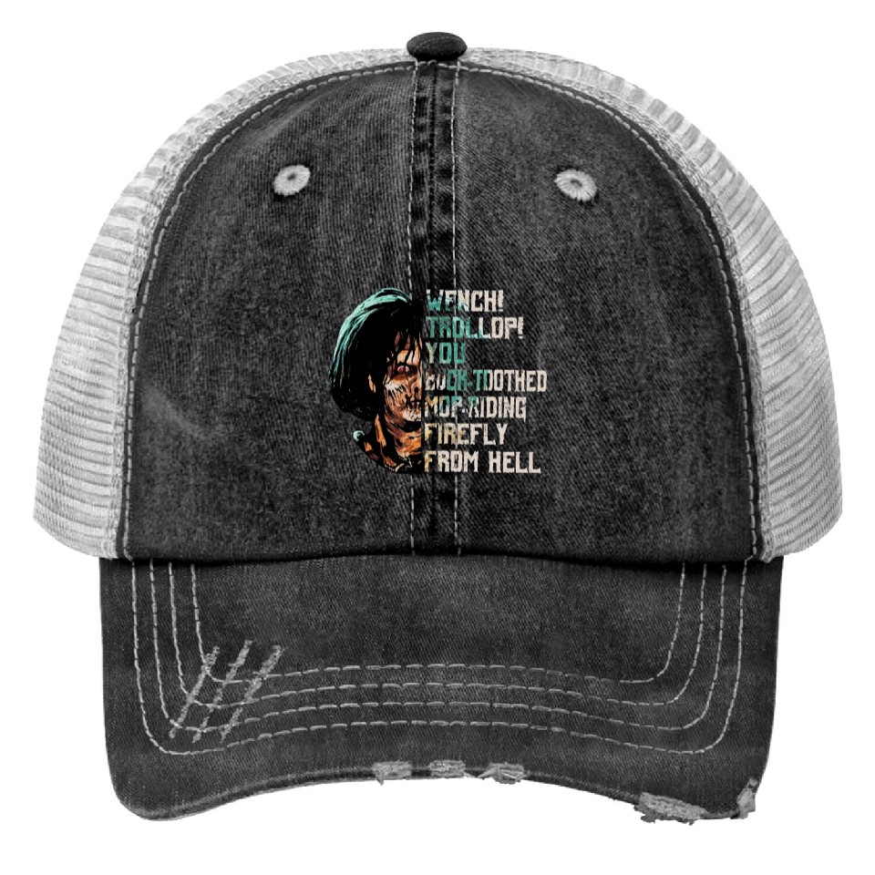 Vintage Disney Billy Butcherson Wench Trollop Print Trucker Hats, Hocus ...
