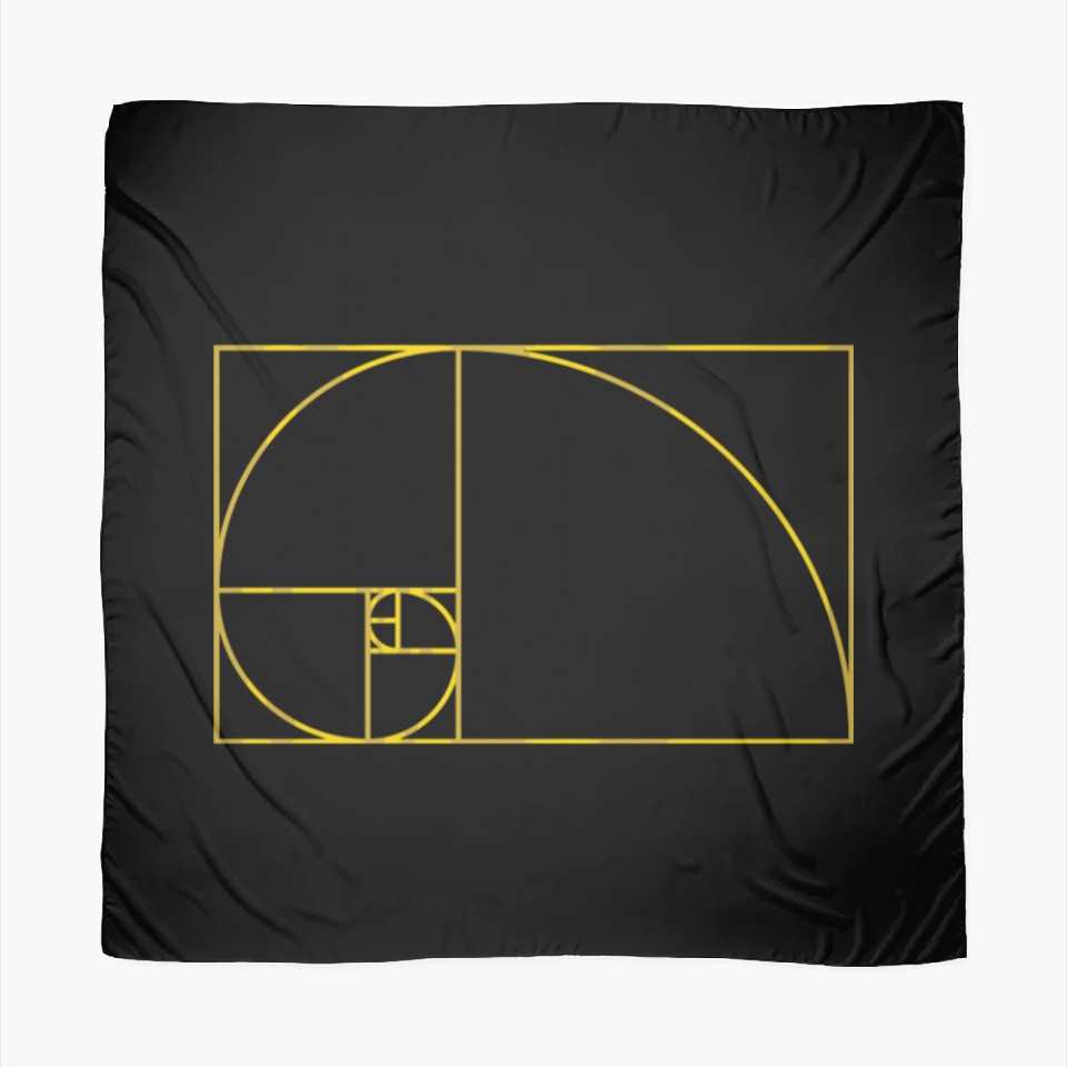 Fibonacci Sequence Golden Ratio Rule Fibo Numbers Scarves | ID 41731761 ...