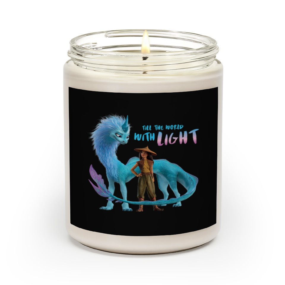 Disney Raya and the Last Draon Fill the World With Liht Scented Candles ...
