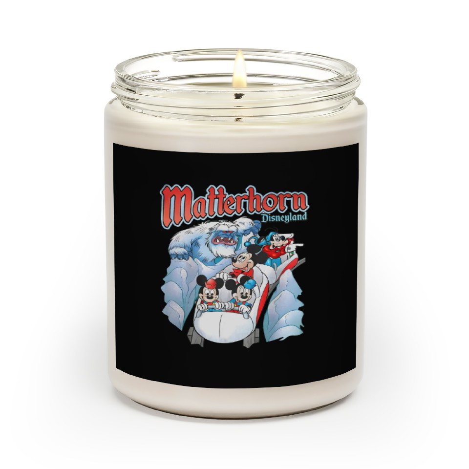 Disney Matterhorn Bobsleds Scented Candles, Disneyland Scented Candles ...