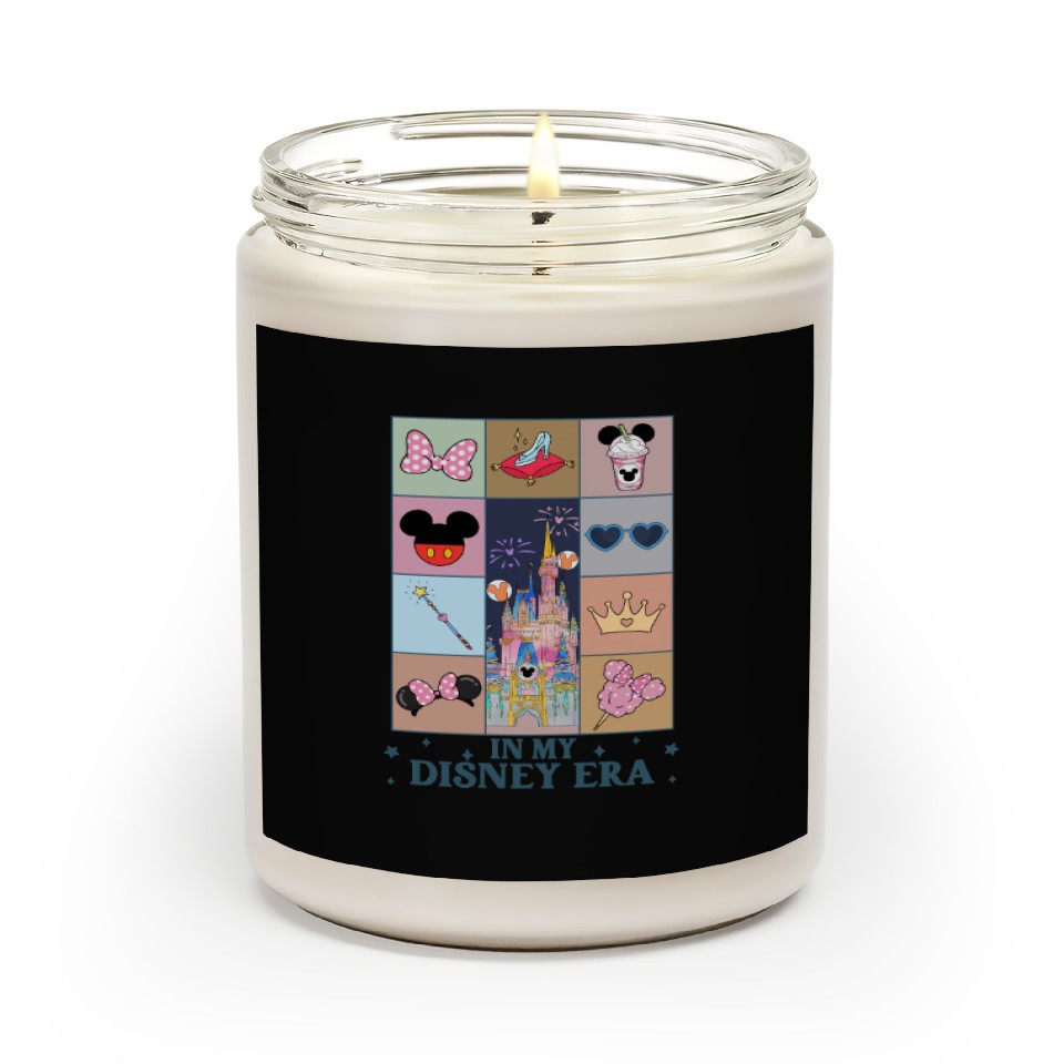 Vintage In My Disney Era Scented Candles, Retro Disney Castle Scented ...