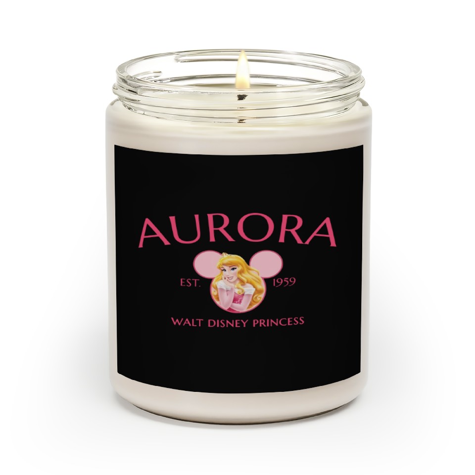 Disney Princess Aurora Scented Candles, Disney Sleeping Beauty Vintage ...