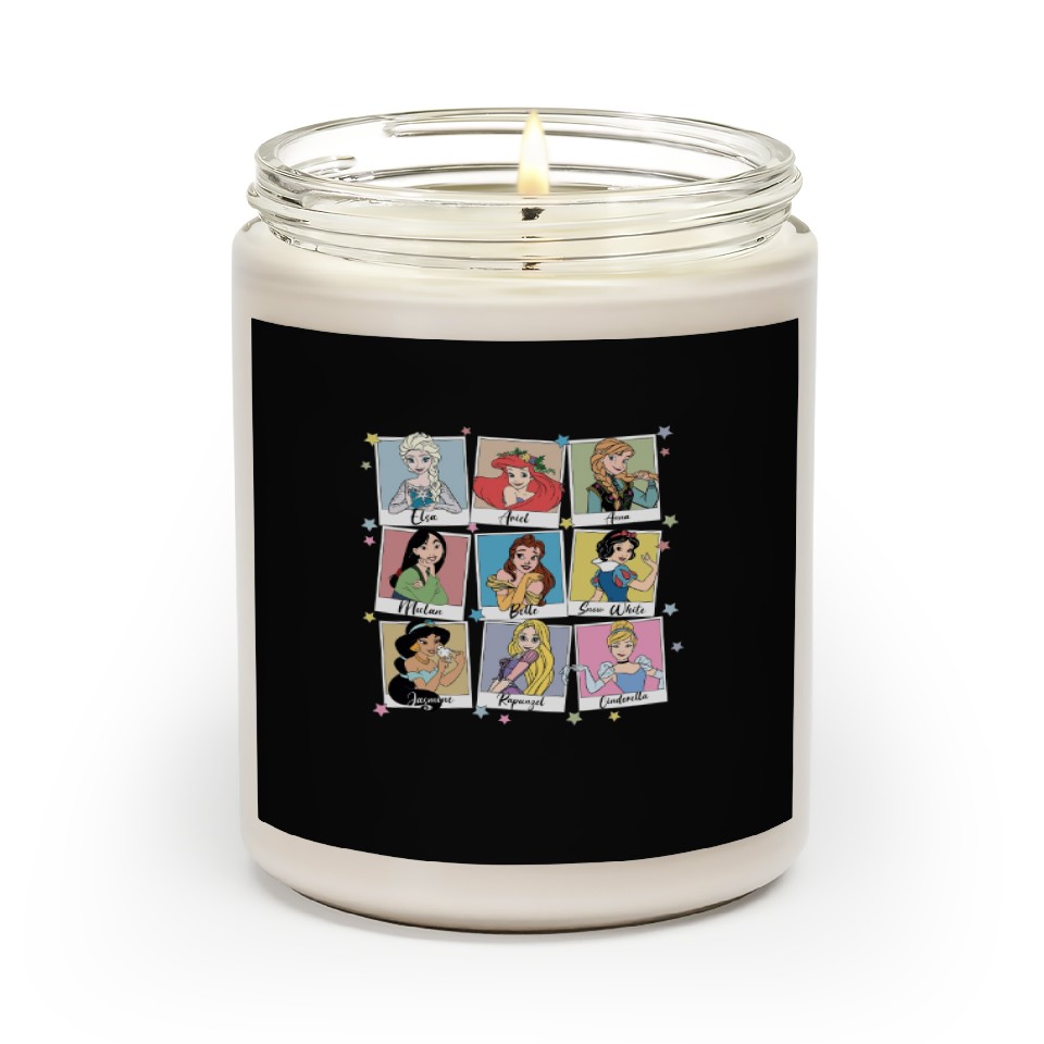Retro Disney Princess Scented Candles, Princess Scented Candles, Disney ...