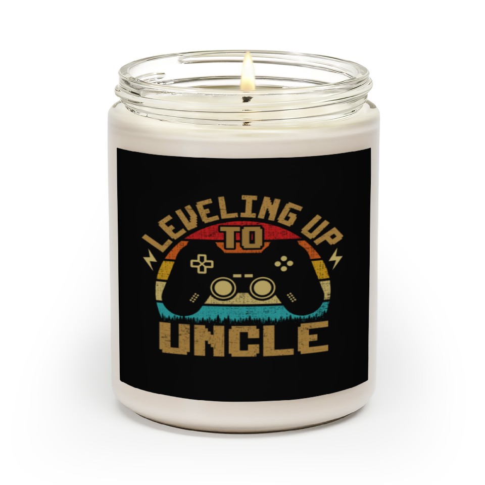 Leveled Up To Uncle Gamer Gaming Future Uncle Scented Candles | ID ...