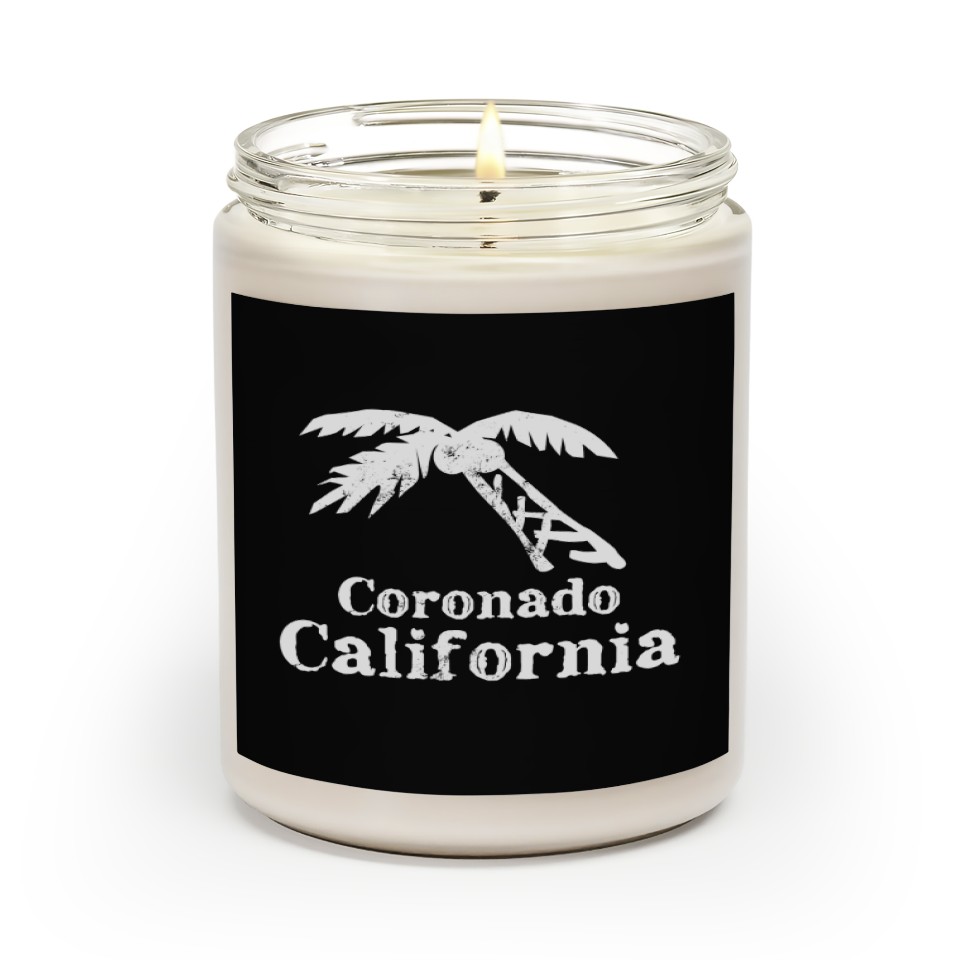 Coronado California Palm Tree Souvenirs Gifts Scented Candles | ID ...