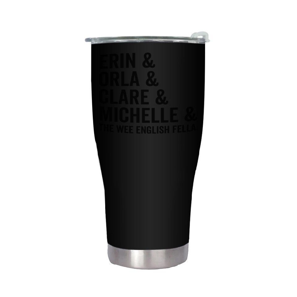 Erin Orla Clare Michelle The Wee English Fella Stainless Steel Tumblers ...